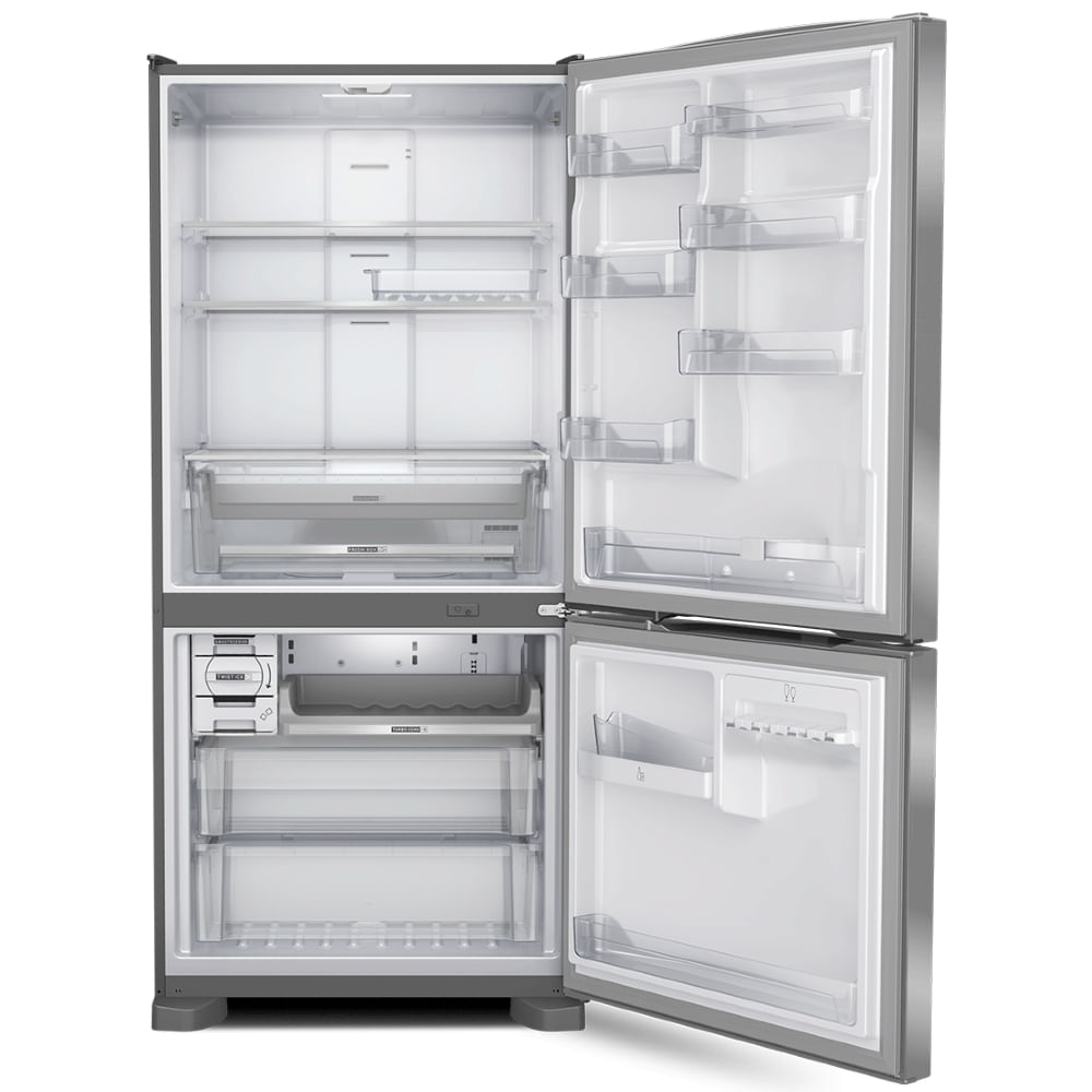 Geladeira Brastemp Frost Free Inverse 588 litros cor Inox com Smart Bar ...