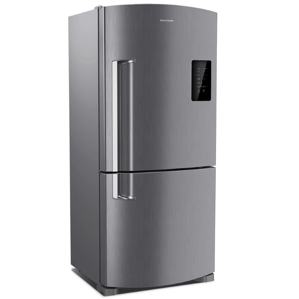 Geladeira Brastemp Frost Free Inverse 588 litros cor Inox com Smart Bar BRE85AK - Colaborador